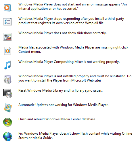 Repair common Windows 7 and Vista problems with FixWin